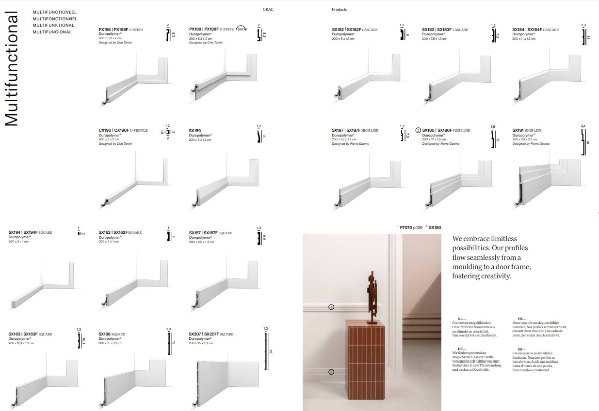Orac Luxury Multi Purpose Moulding Panels