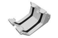 White Corniche Terrain Upvc Plastic Gutters